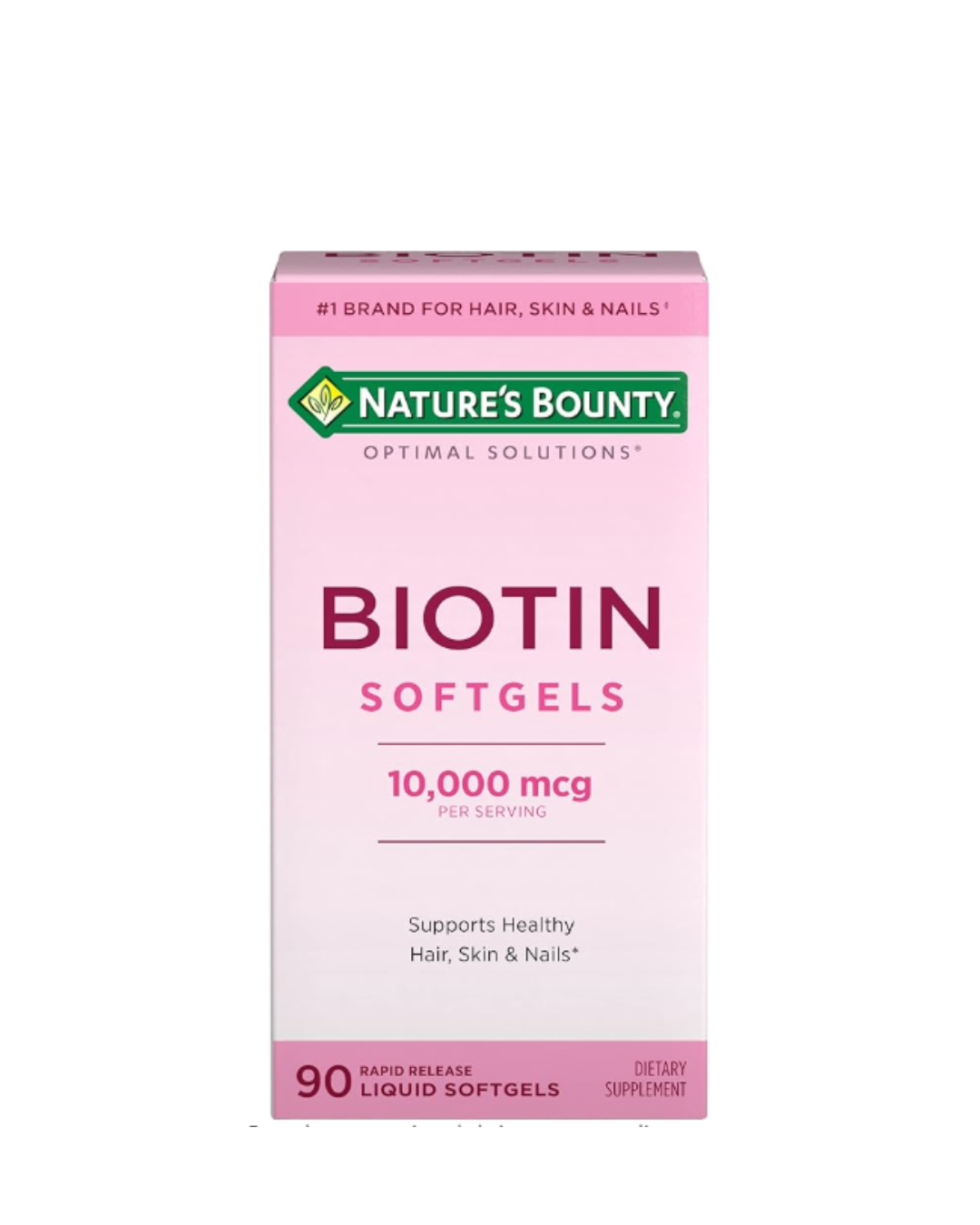 Biotin Nature's Bounty Optimal Solutions – Kudosport
