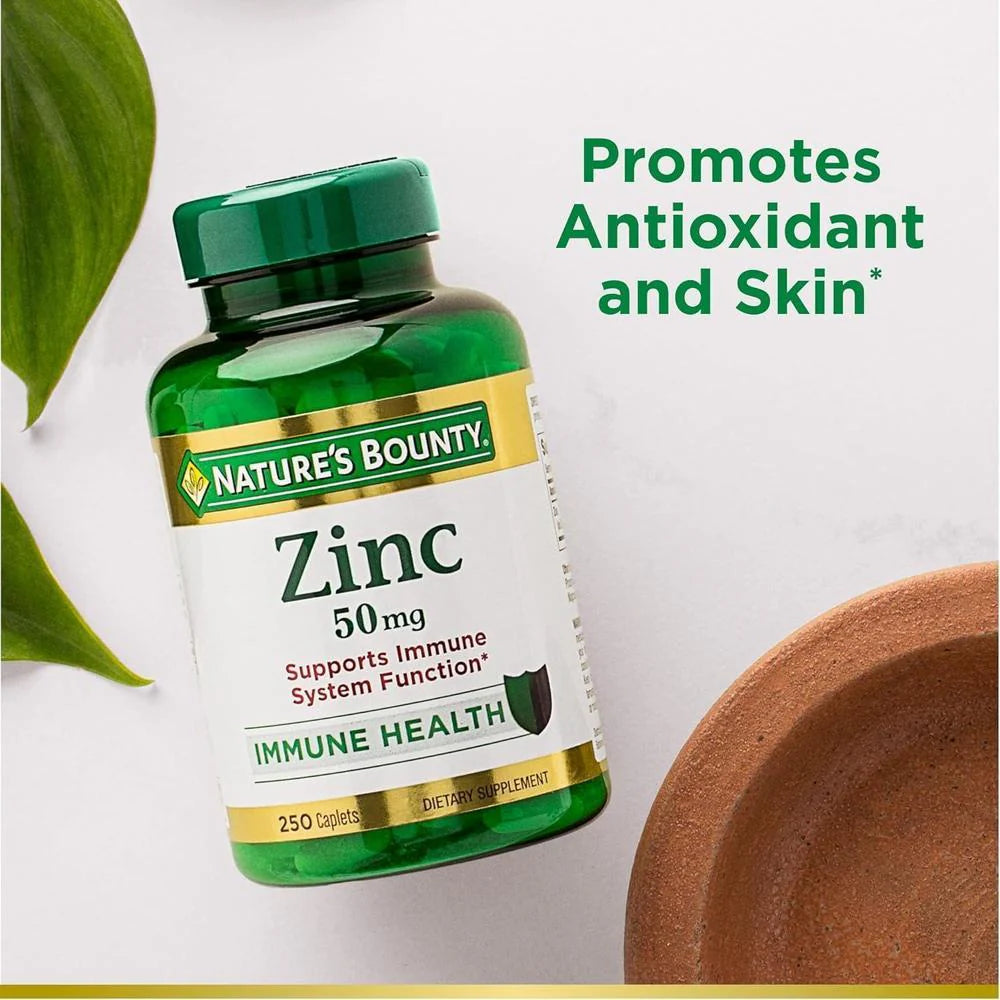 Nature's Bounty Comprimidos de zinc – Kudosport